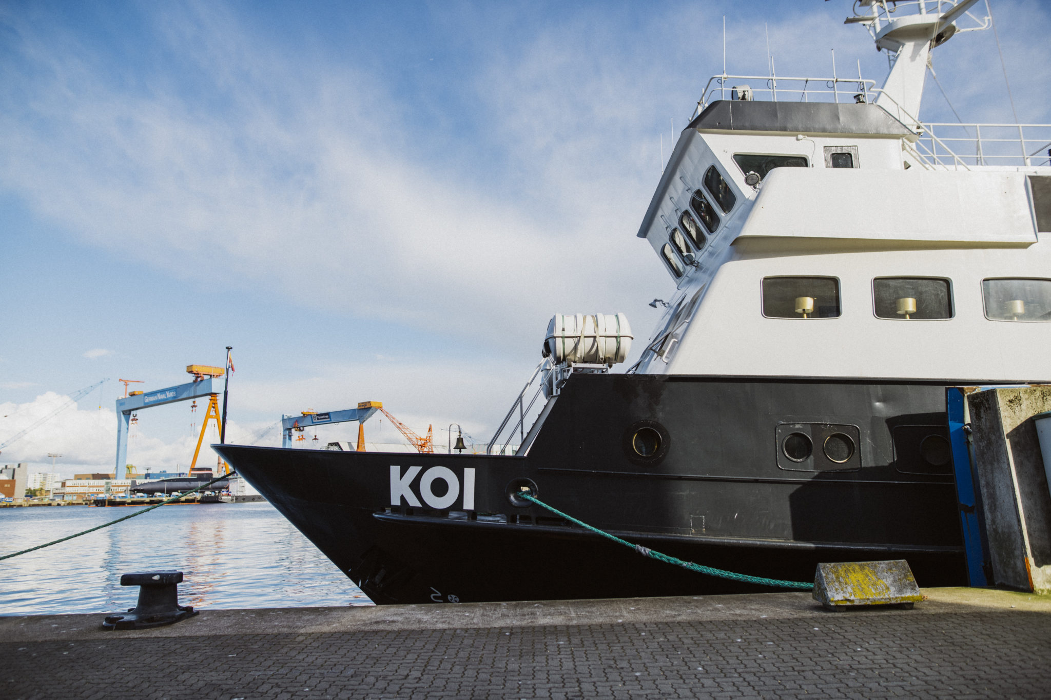 MS KOI: Exklusives Eventschiff